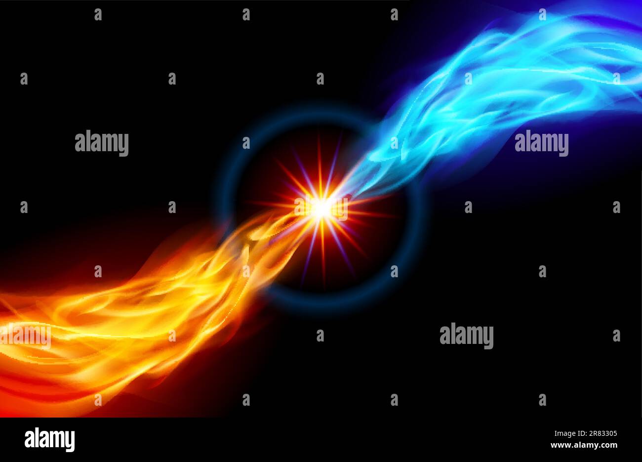 Light blue tail Stock Vector Images - Alamy