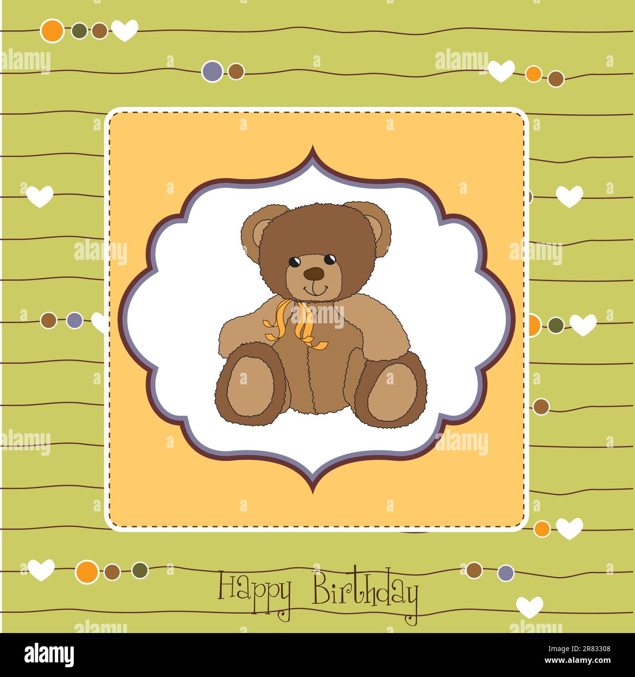 happy birthday card Stock Vector Image & Art - Alamy