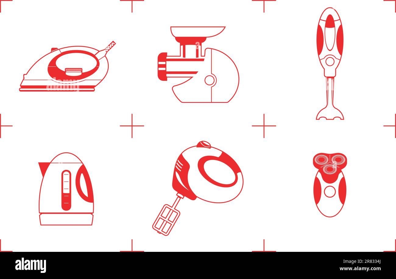 A Vector illustration of the household goods Stock Vector Image & Art ...