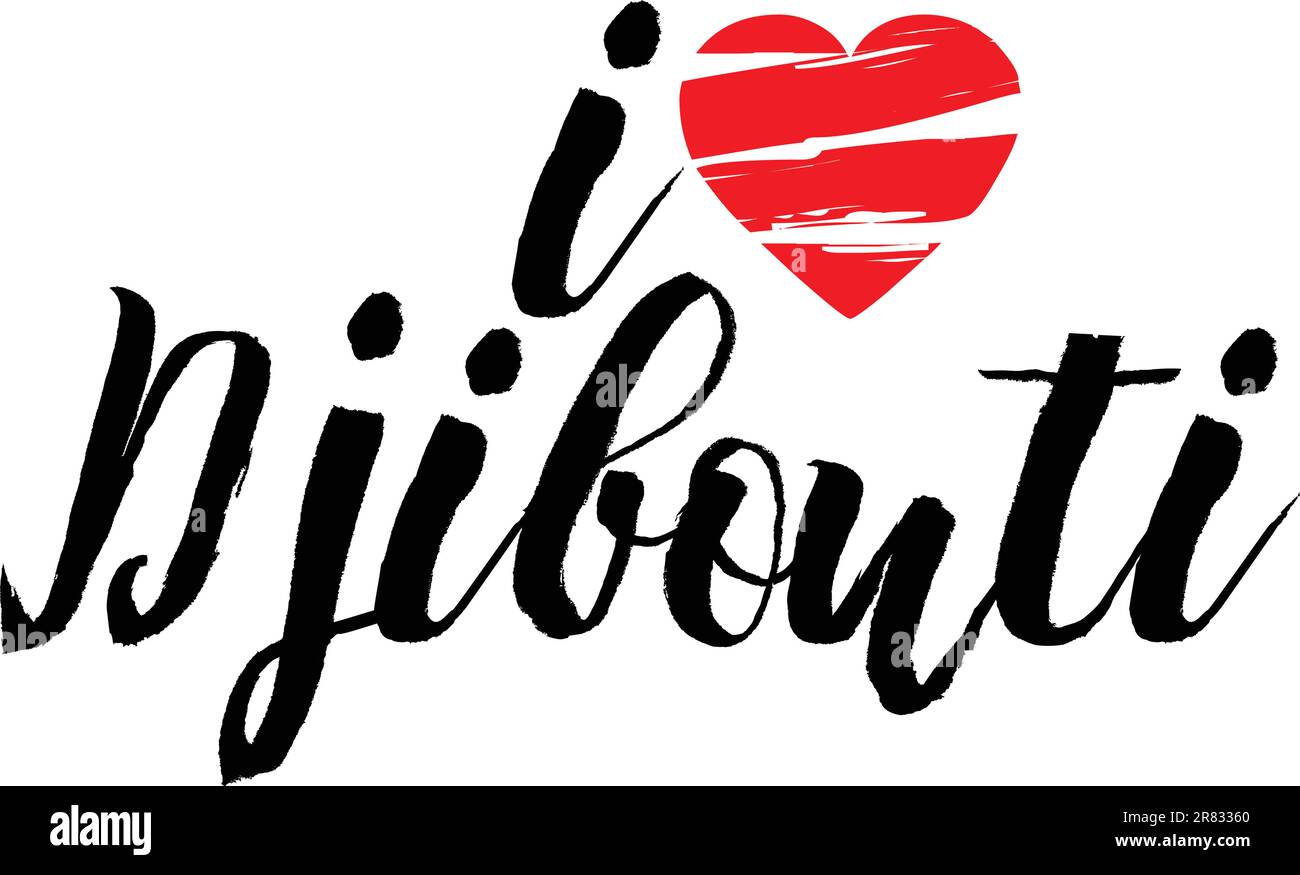 Country Name In Elegant Grunge Typography Lettering Text Vector Art ...