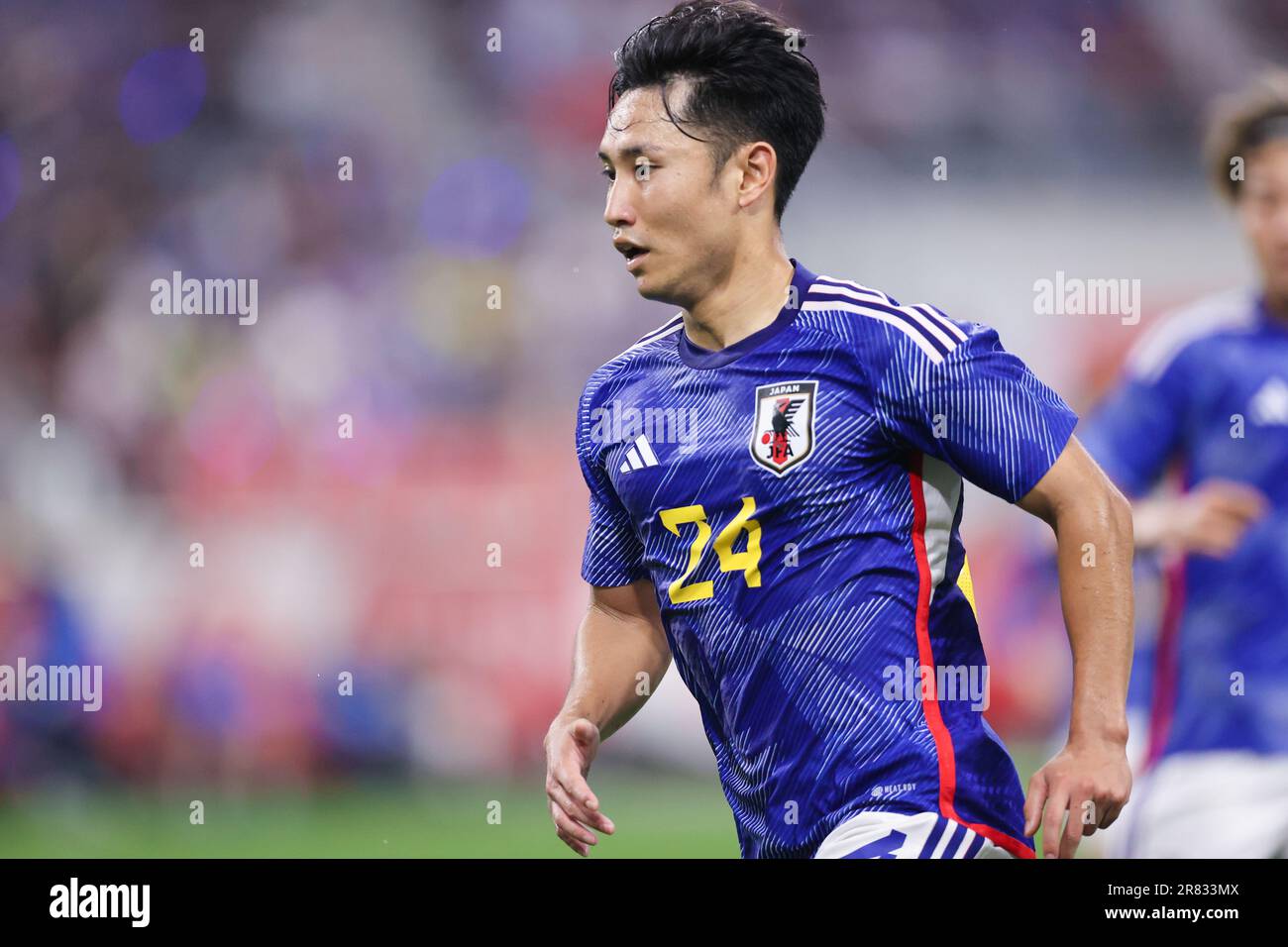 Toyota, Aichi, Japan. 15th June, 2023. Ryoya Morishita (JPN) Football/Soccer : KIRIN Challenge ...