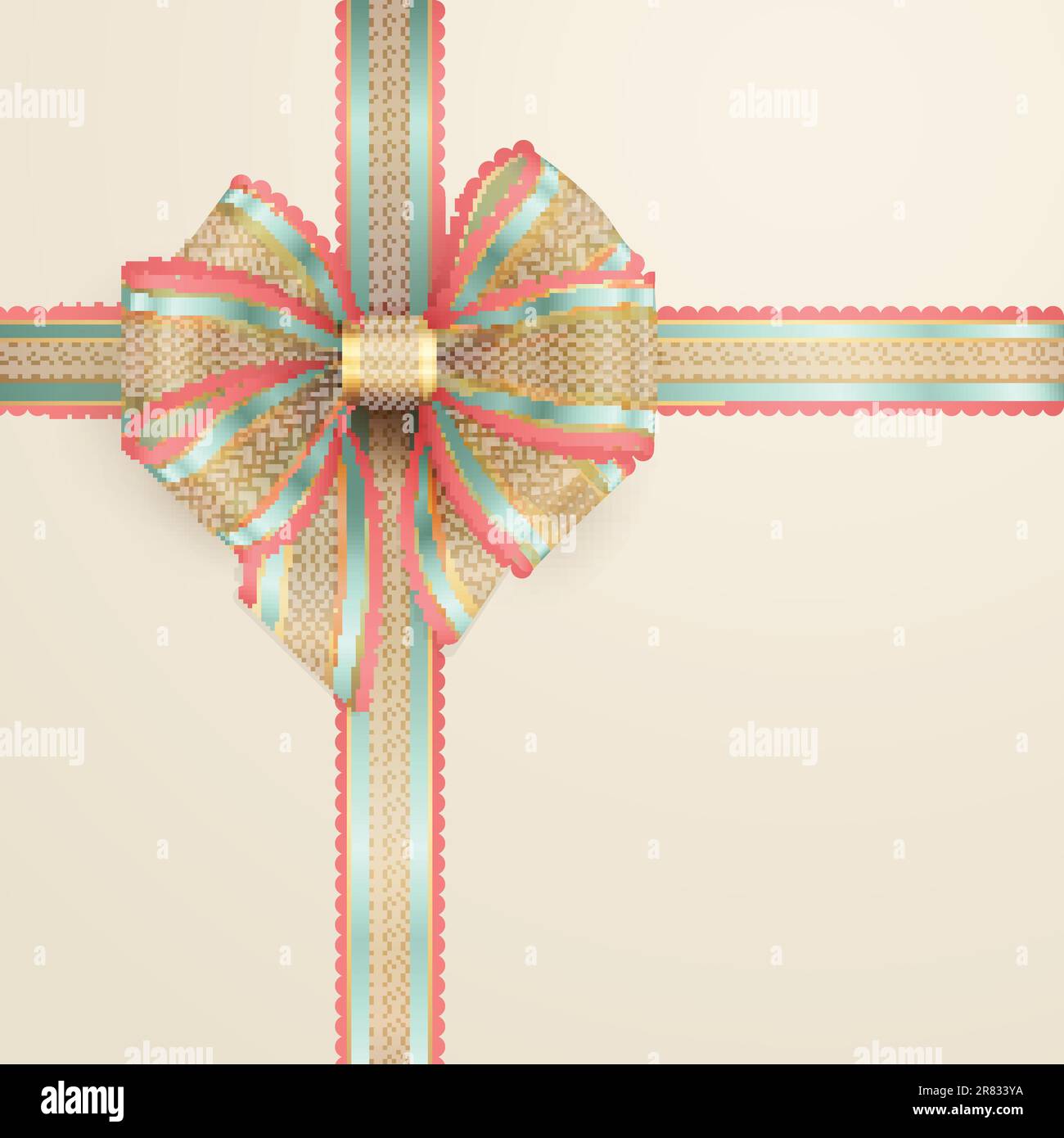 Vintage Bow Background