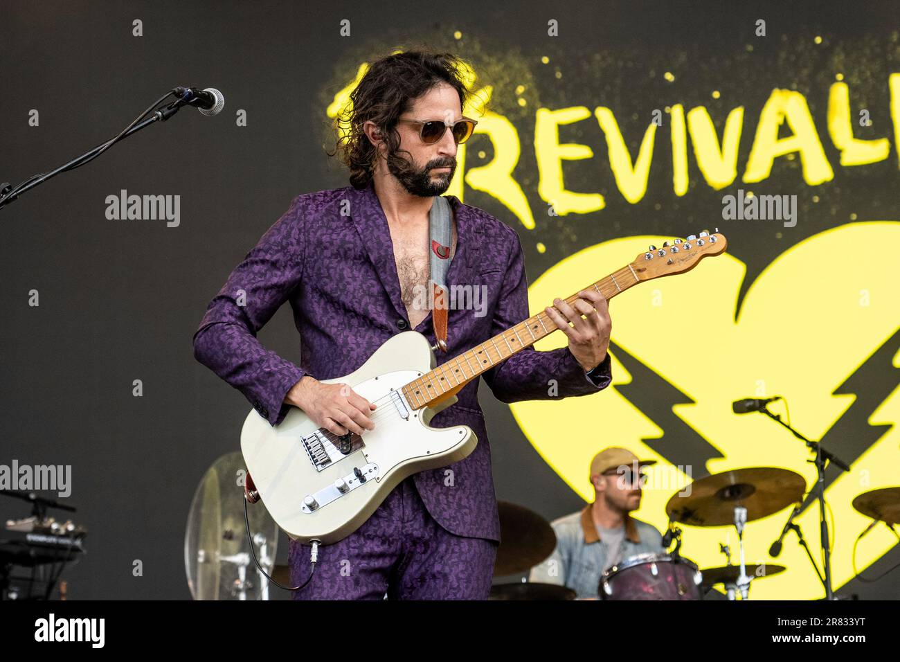 Zack Feinberg of The Revivalists performs during the 2023 Bonnaroo ...