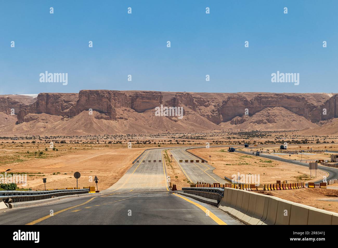 Plateau Cliffs - Qiddiya Stock Photo - Alamy