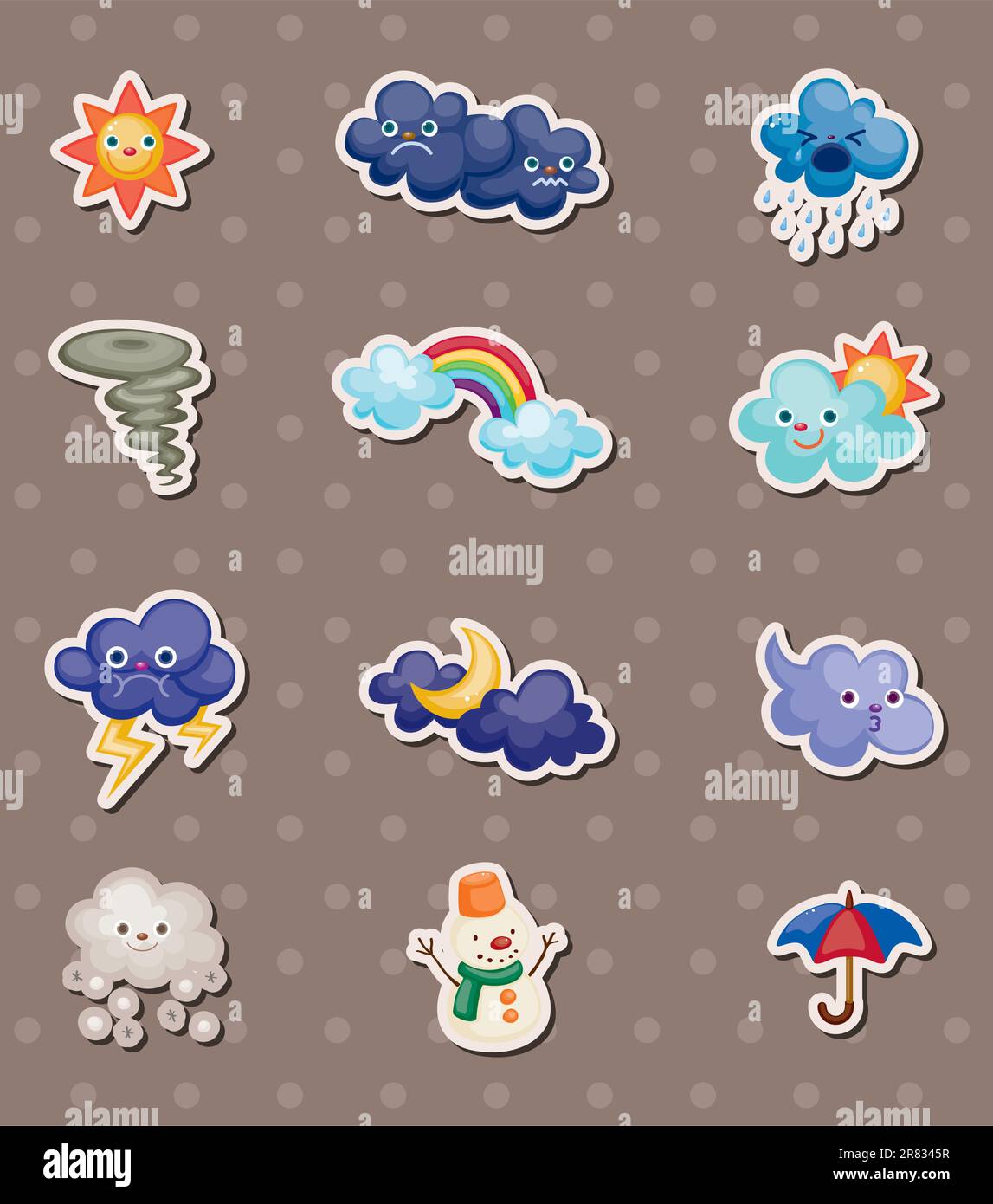 Stormy weather Stock Vector Images - Alamy