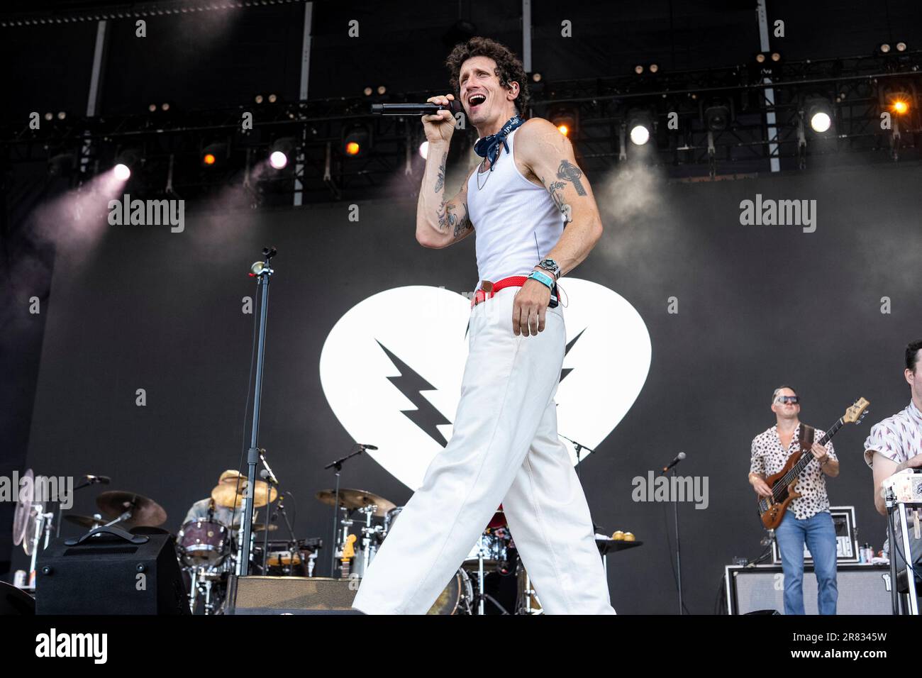 David Shaw of The Revivalists performs during the 2023 Bonnaroo Music ...