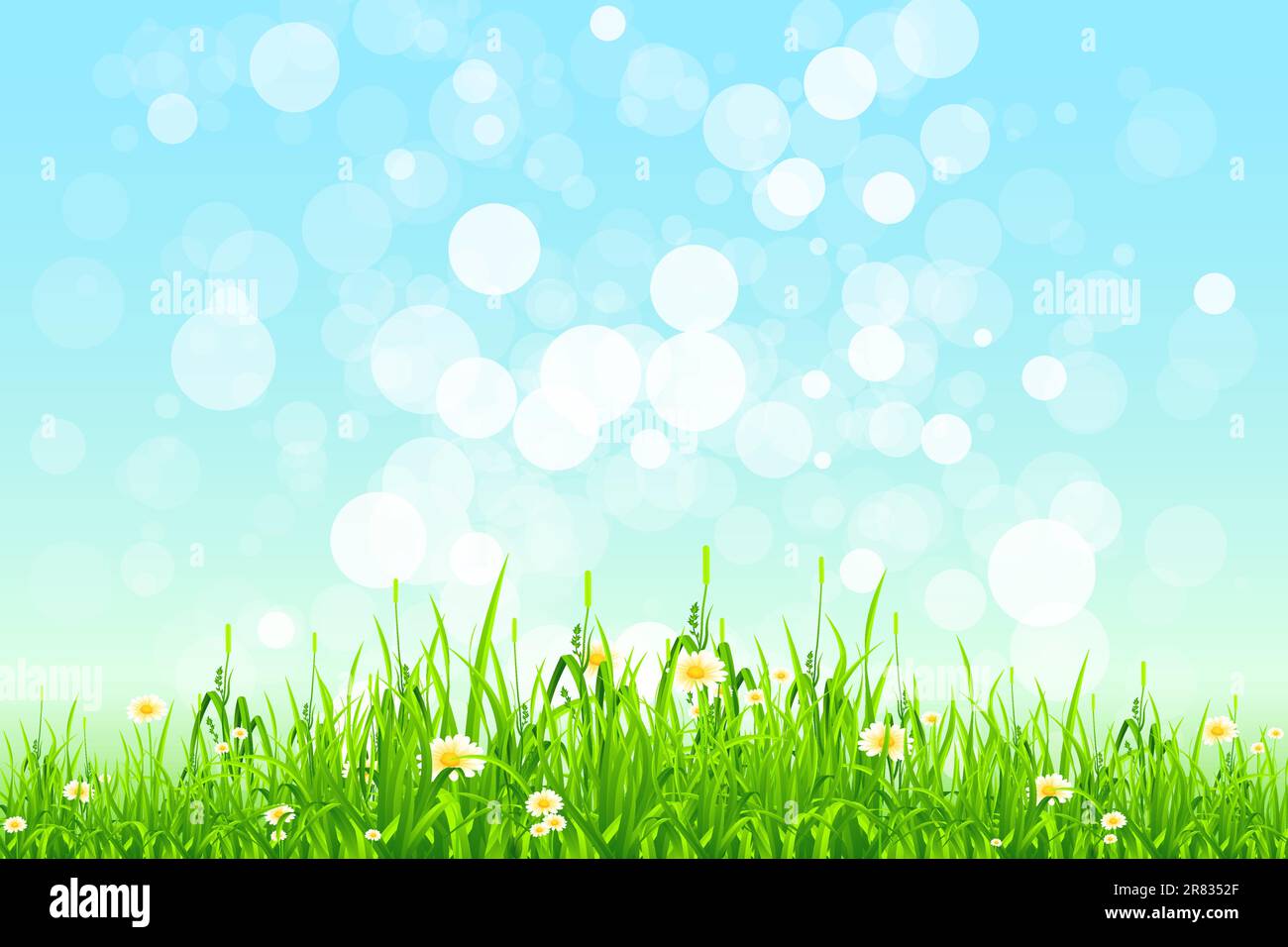 Green plant scenic Stock Vector Images - Alamy