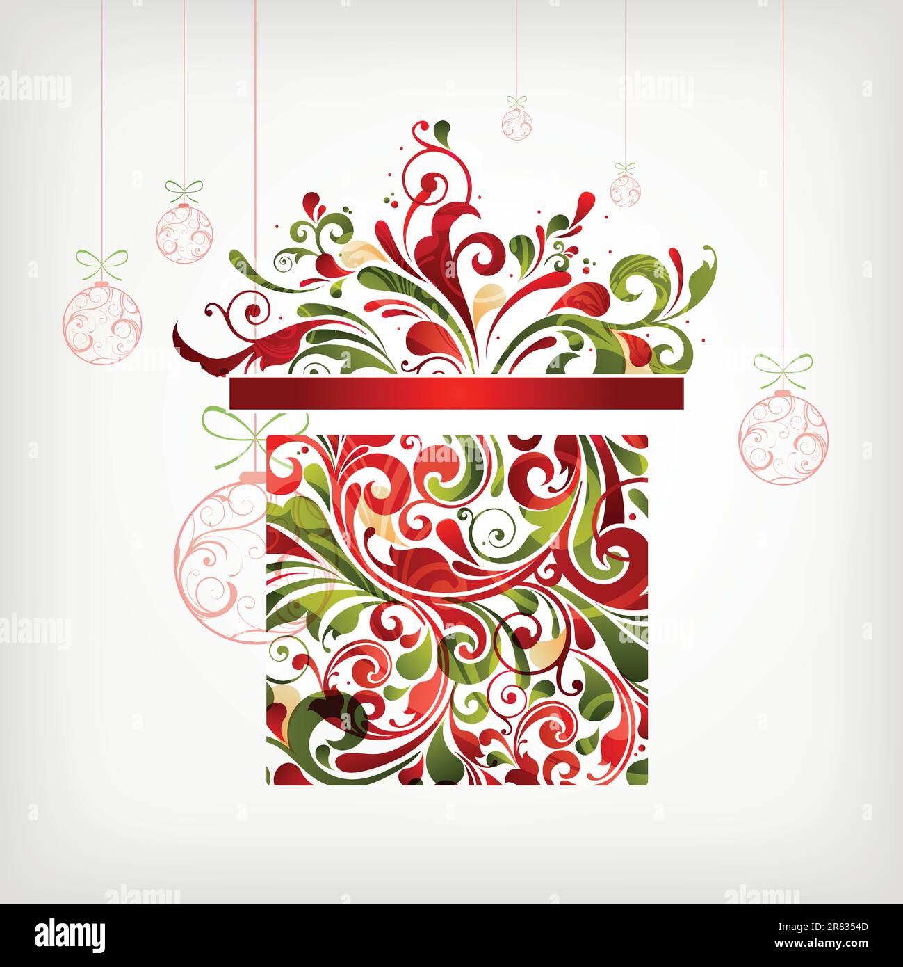 illustration drawing of Christmas background Stock Vector Image & Art ...