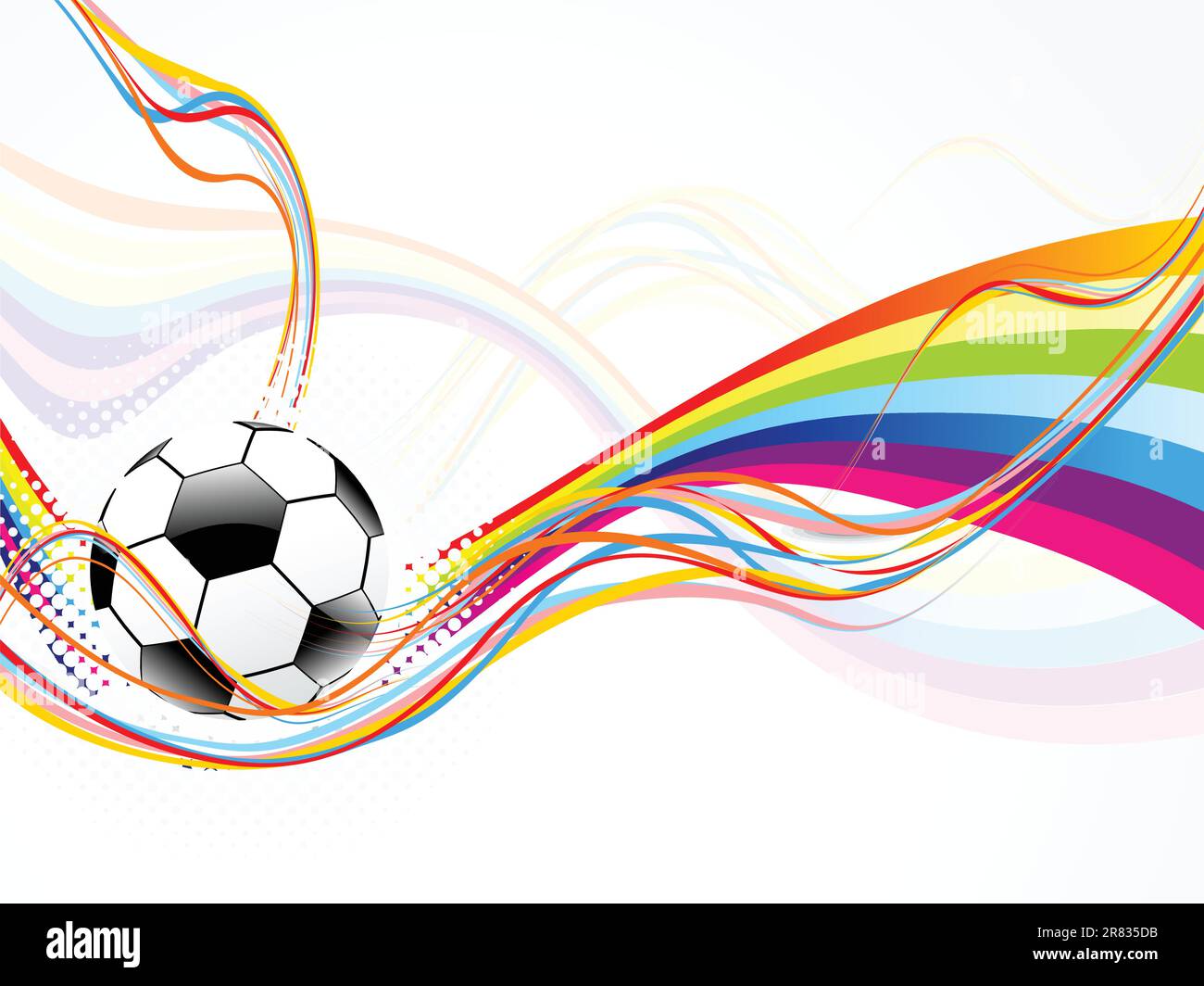 Modern football graphics Stock Vector Images - Alamy