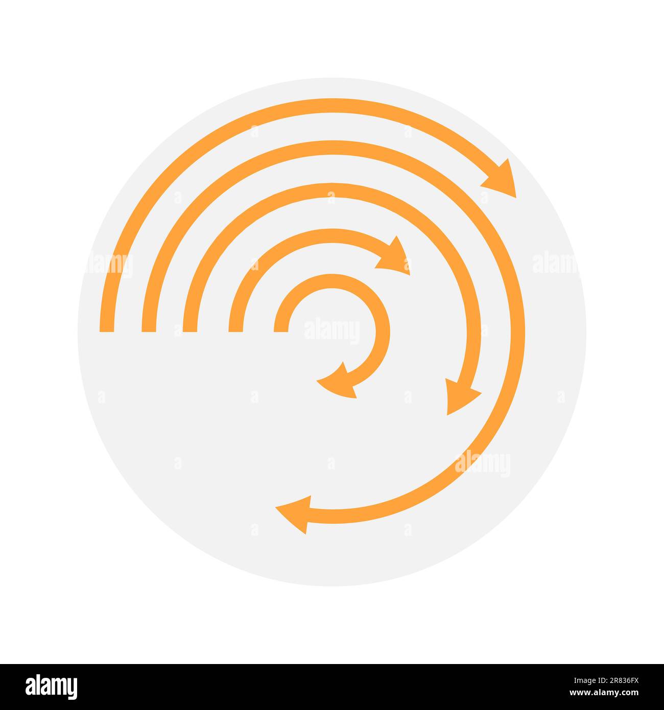 Circular arrow infographic chart design element Stock Vector Image ... Circular arrow infographic chart design element Stock Vector Image ...
