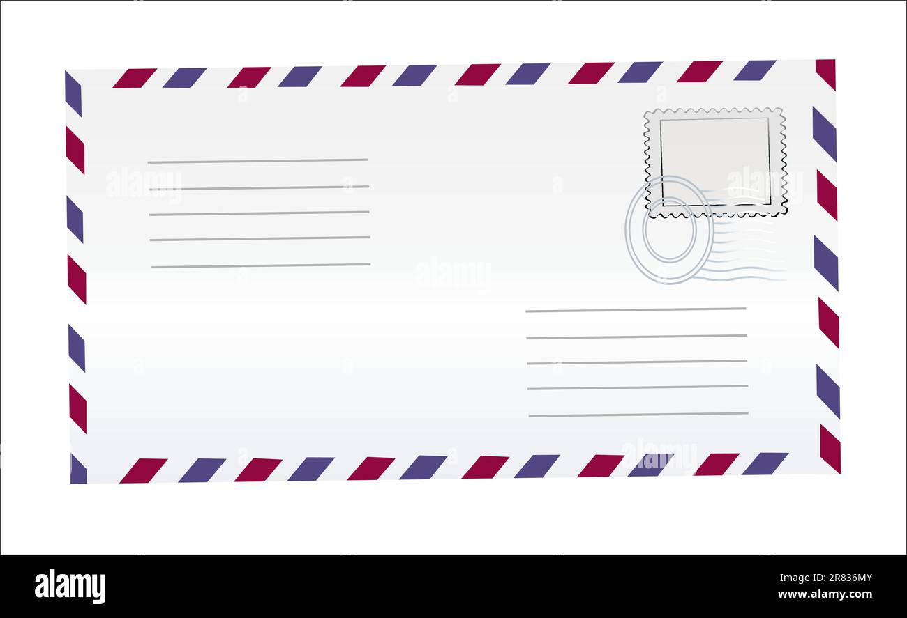 Blank postcards isolated in high resolution Stock Vector Image & Art ...