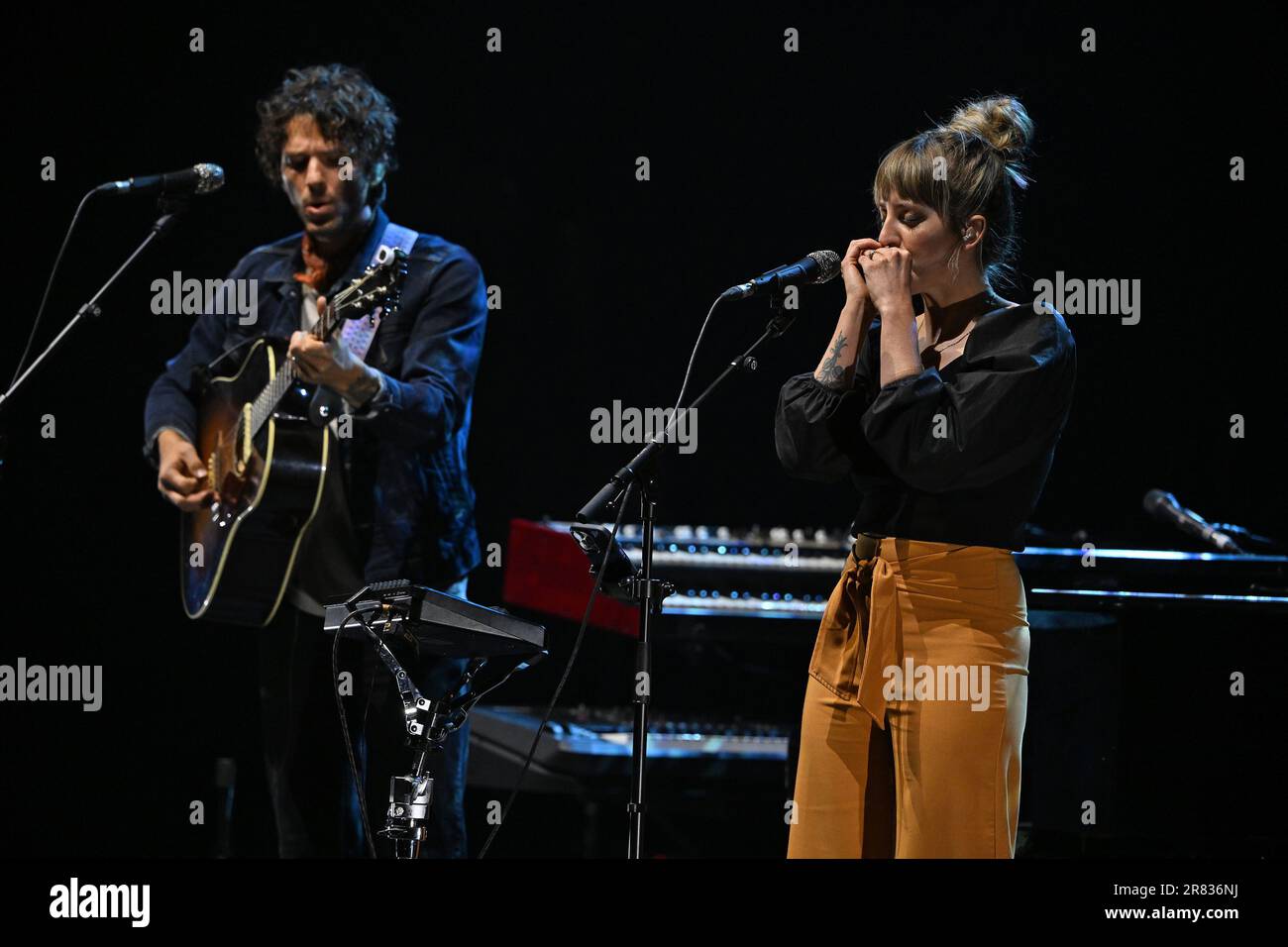 West Palm Beach, FL, USA. 17th June, 2023. Gretta Miller and Kyle ...