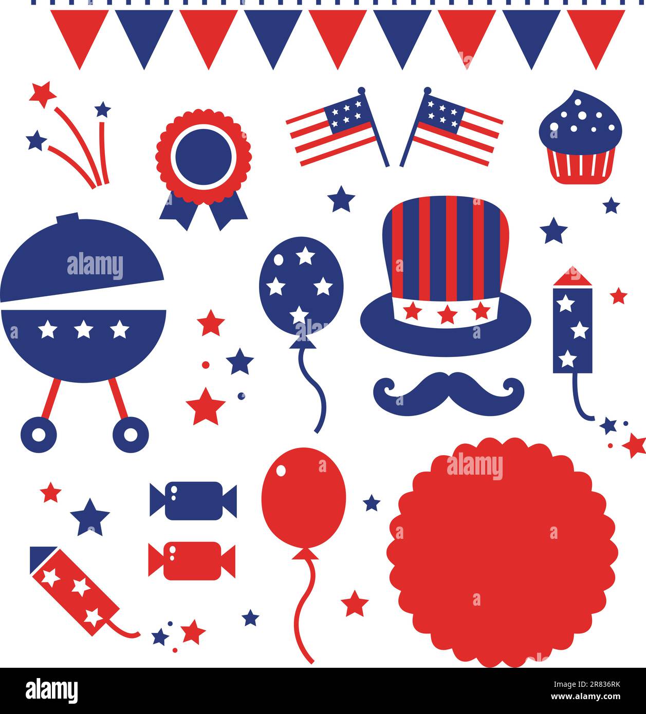 Spark retro party isolated Stock Vector Images - Alamy