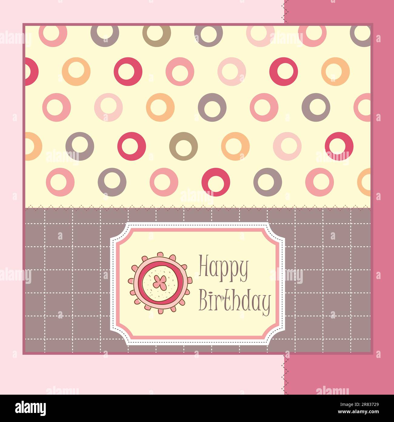 greeting card template design Stock Vector Image & Art - Alamy