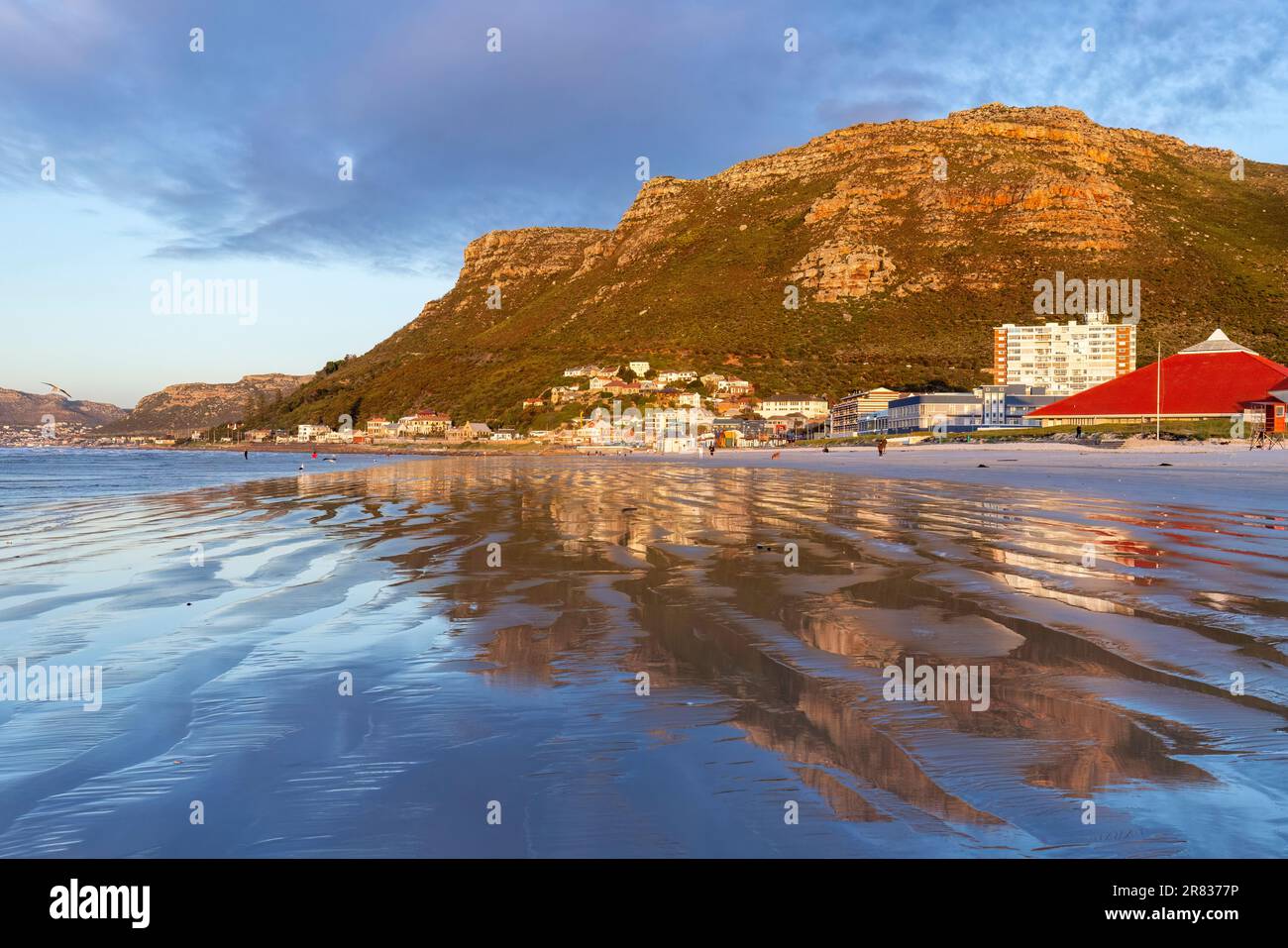 Muizenberg Beach near Cape Town, South Africa Stock Photo - Alamy