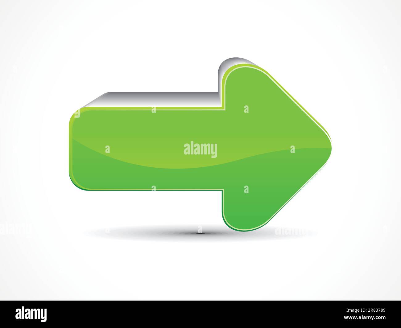 Shiny arrow Stock Vector Images - Alamy