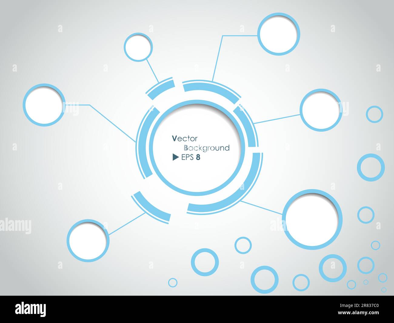 Abstract background with round elements - eps8 vector format Stock ...