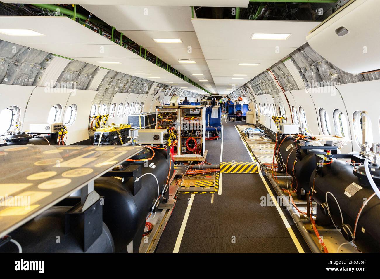 Le Bourget, France. 18th June, 2023. The Boeing 777X is the latest ...