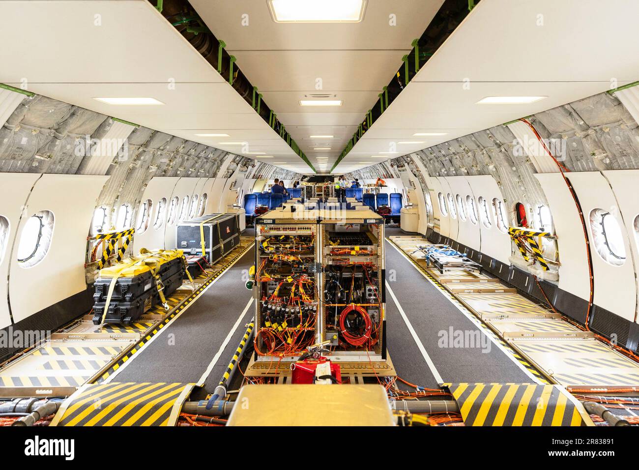 Le Bourget, France. 18th June, 2023. The Boeing 777X is the latest ...