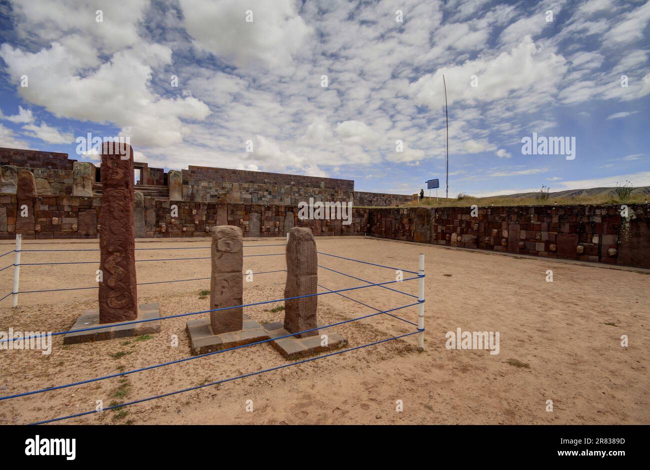 Gateway of the sun bolivia hi-res stock photography and images - Alamy