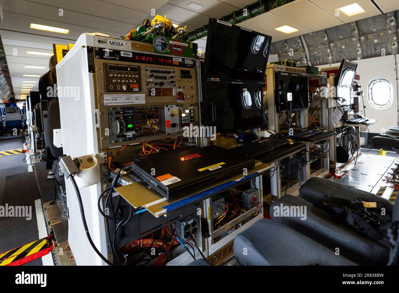 Le Bourget, France. 18th June, 2023. The Boeing 777X is the latest ...