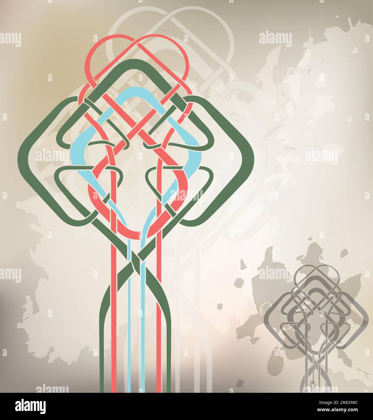 celtic knot background. Easy recolor Stock Vector Image & Art - Alamy