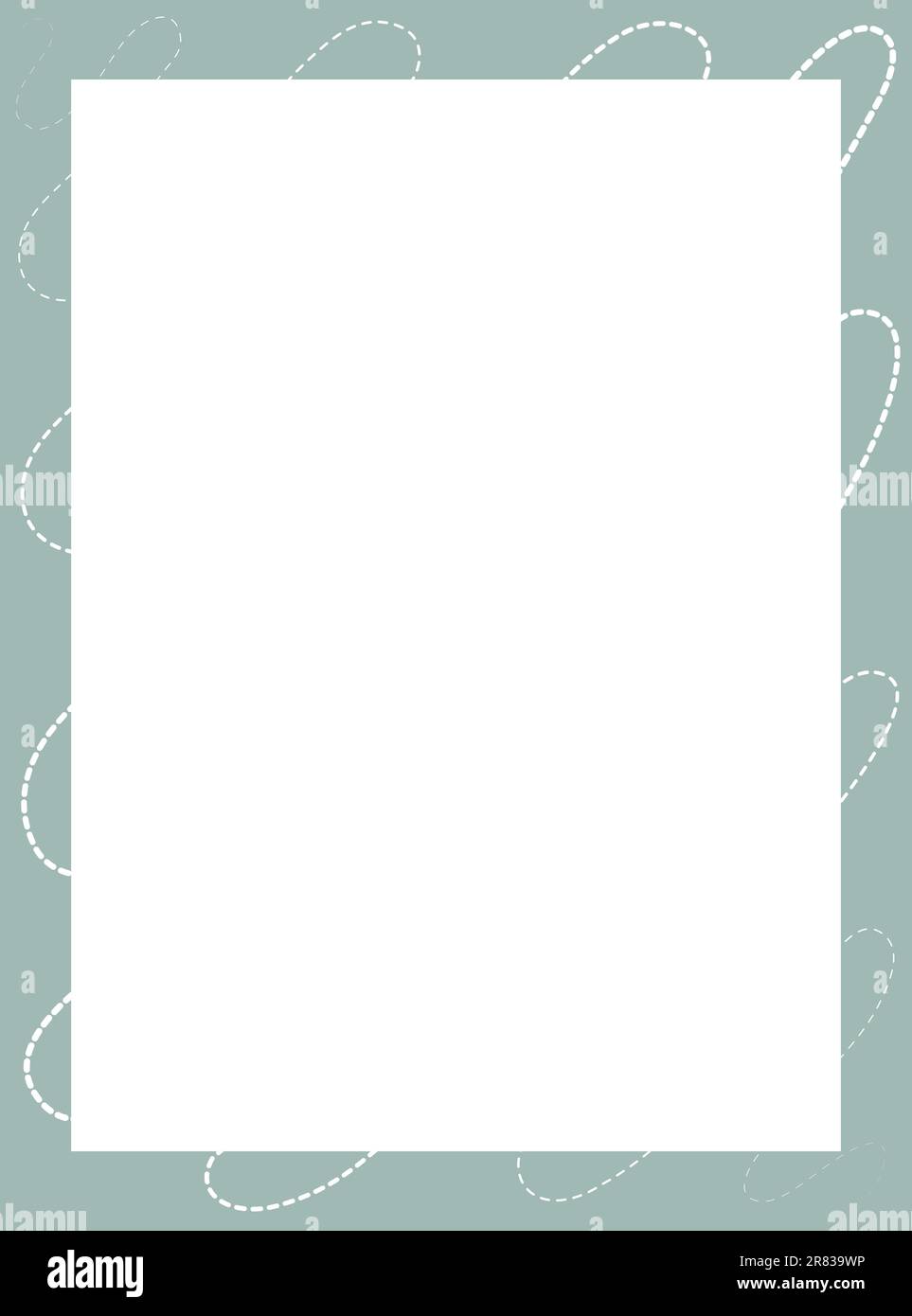 Vector rectangular frame on a white background Stock Vector Image & Art ...