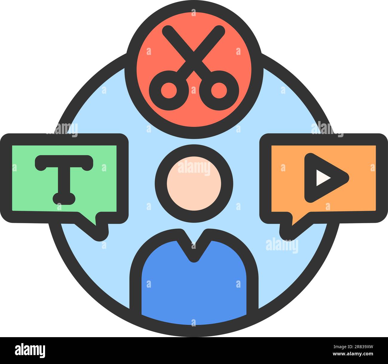 Editor icon vector image Stock Vector Image & Art - Alamy