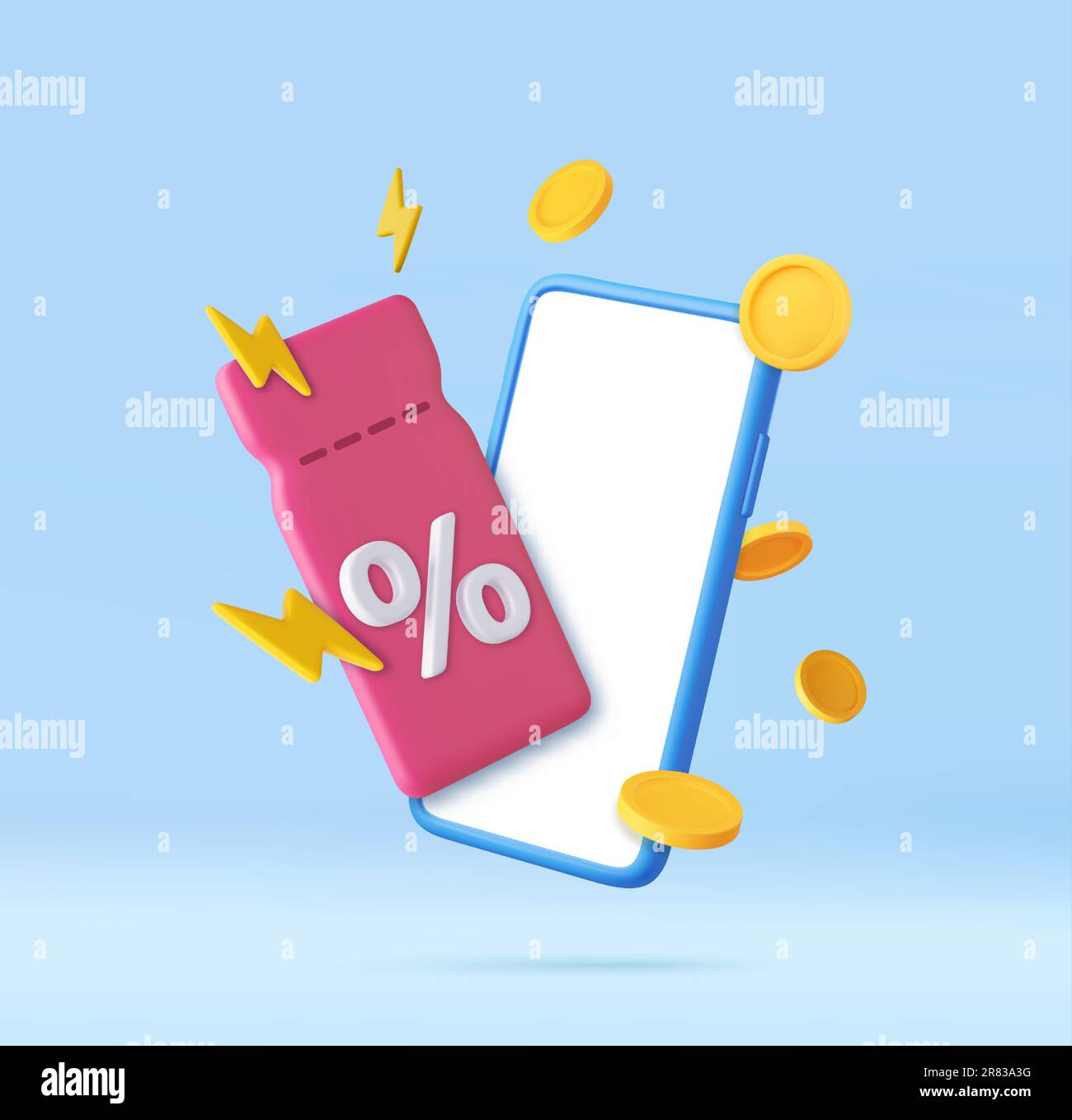 3d realistic gold smartphone Stock Vector Images - Alamy