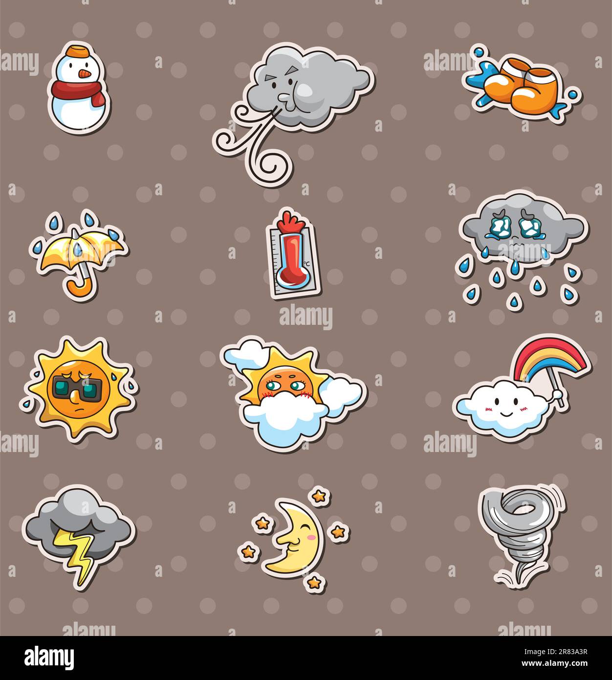 All weather design Stock Vector Images - Alamy