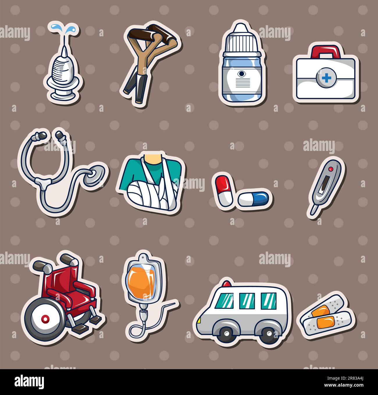 Hospital warning sign Stock Vector Images - Alamy