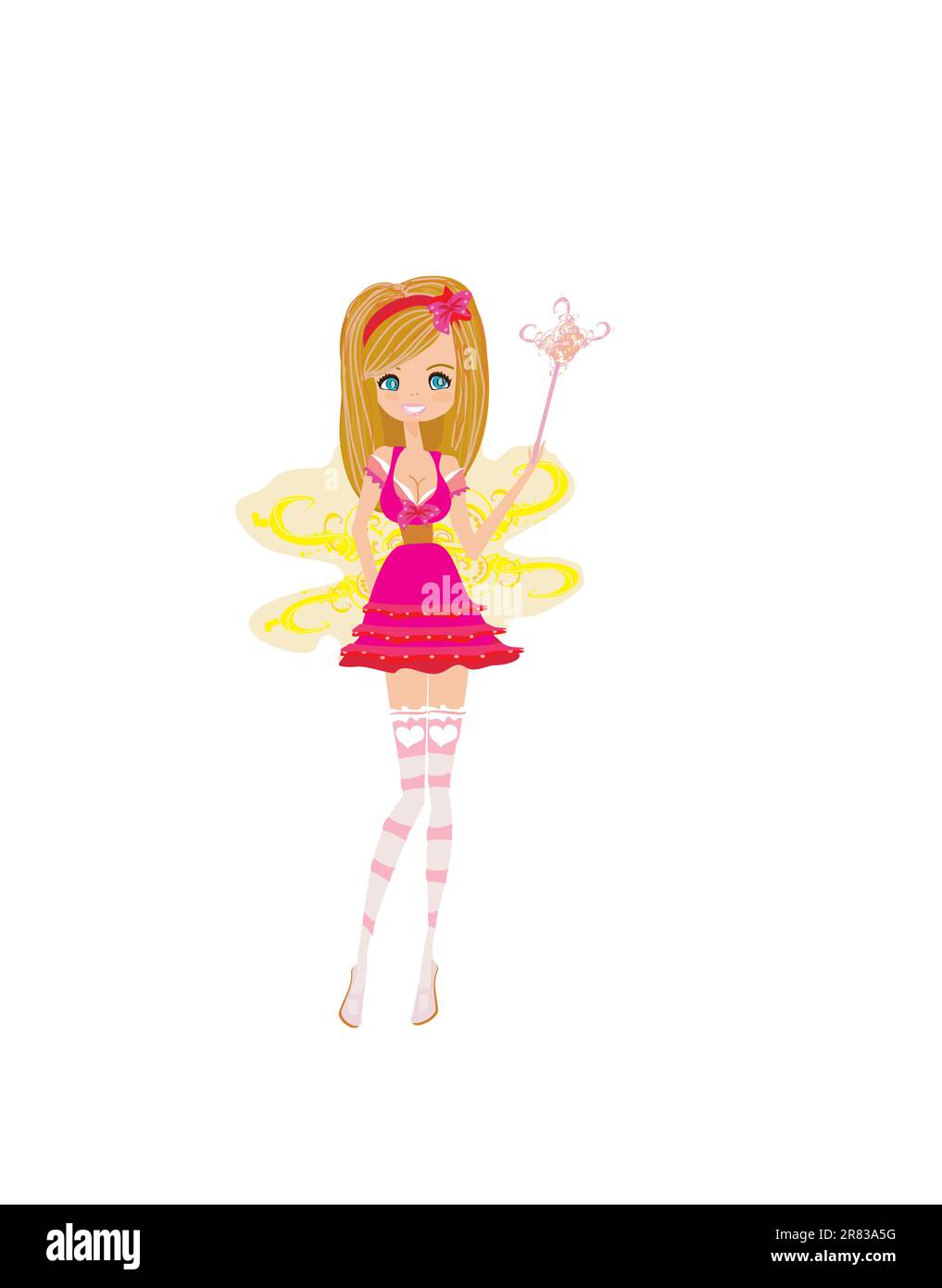 beautiful fairy vector graphic Stock Vector Image & Art - Alamy
