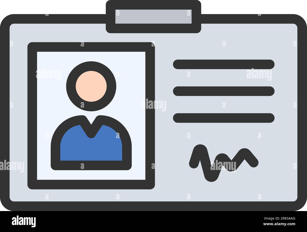 Id card icon hi-res stock photography and images - Alamy