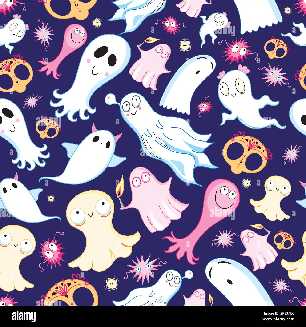 Funny ghost Stock Vector Images - Alamy