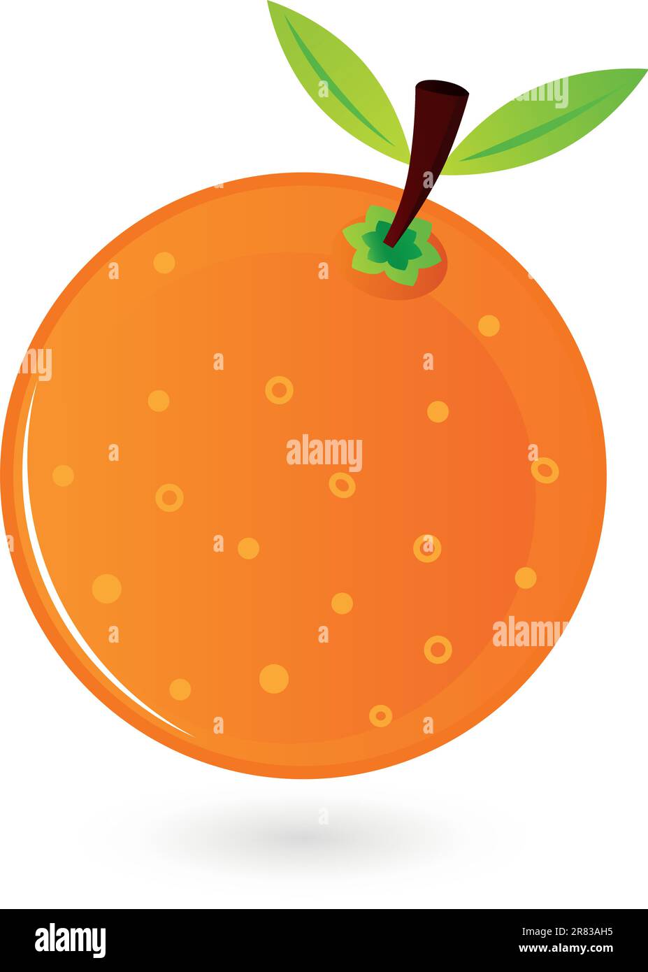 Orange for your design. Vector Illustration Stock Vector Image & Art ...