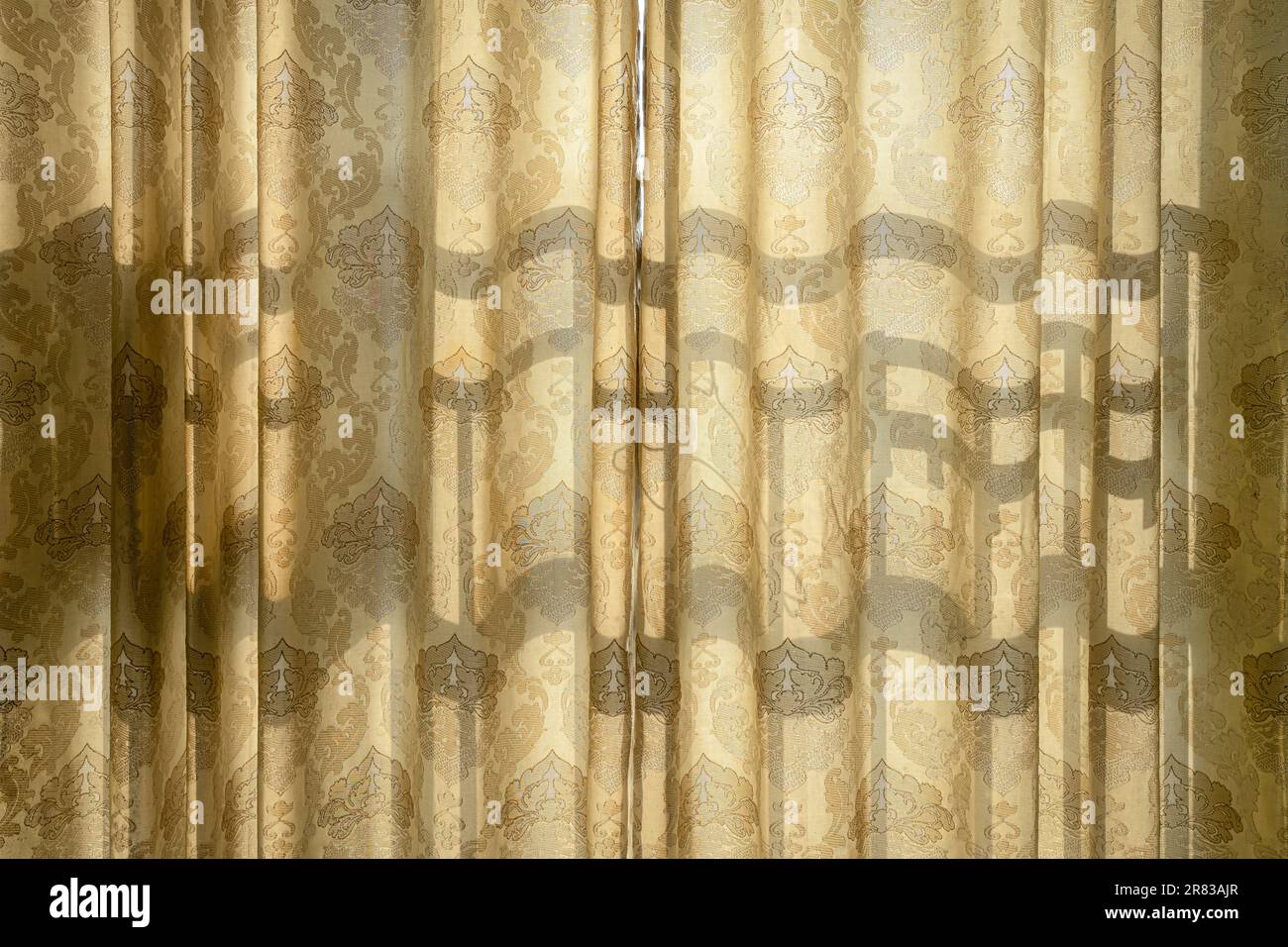 Sunlight shining on curtains hi-res stock photography and images - Alamy