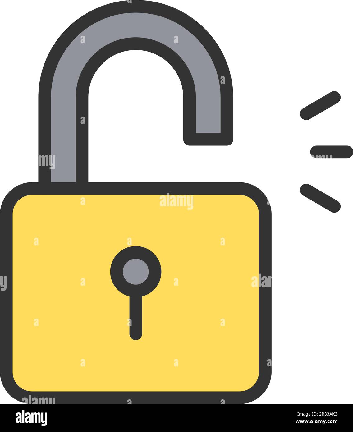 Confidentiality icon vector image Stock Vector Images - Alamy