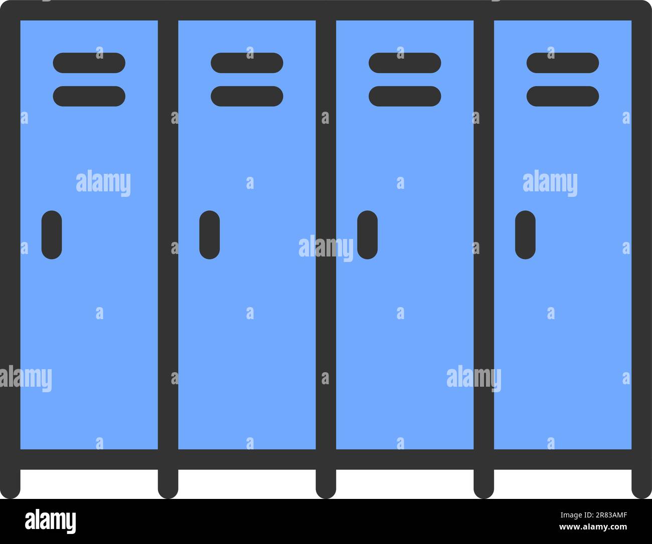Lockers icon vector image Stock Vector Image & Art - Alamy