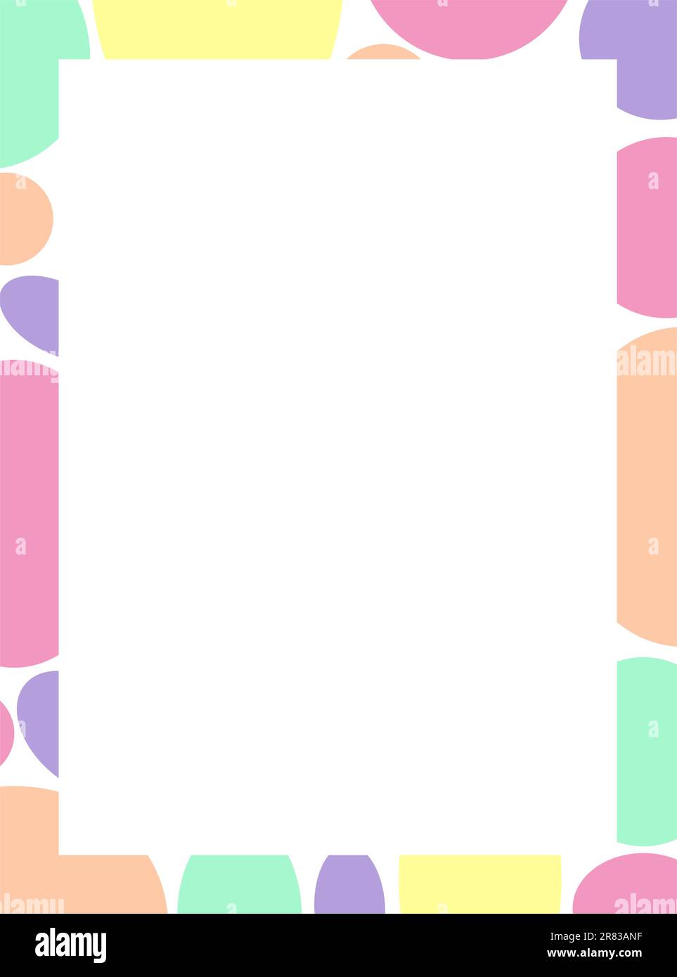 Empty white square flyer Cut Out Stock Images & Pictures - Alamy