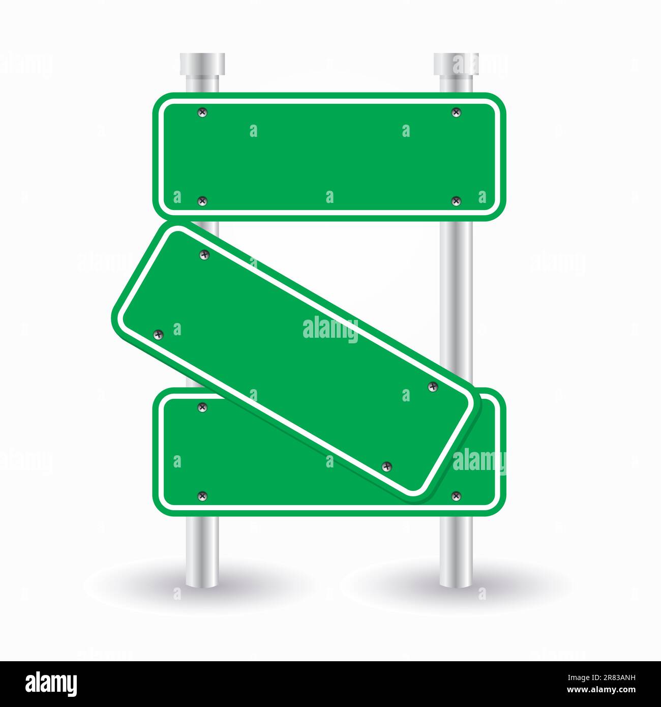 green broken sign Stock Vector Image & Art - Alamy