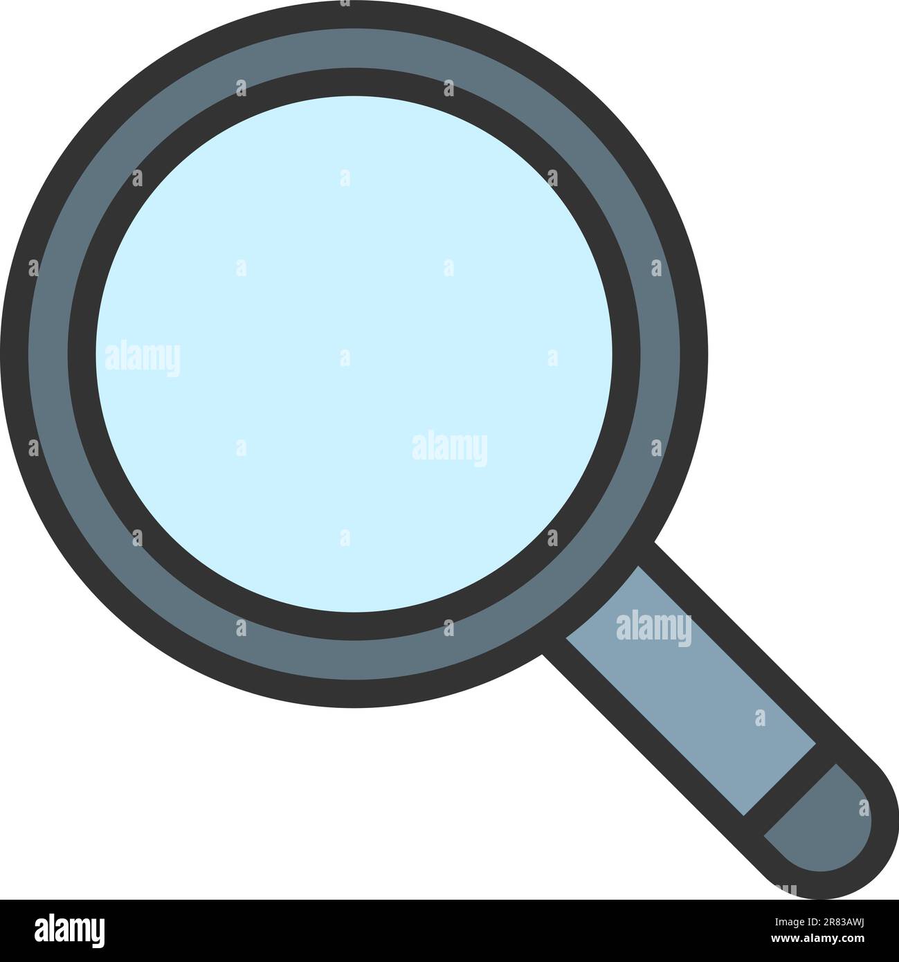 Magnifying Glass icon vector image Stock Vector Image & Art - Alamy