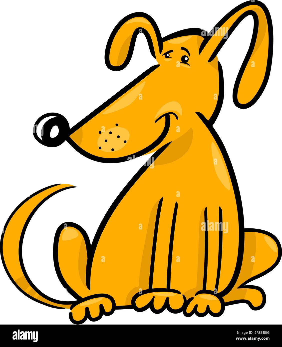 Yellow doodle Stock Vector Images - Alamy