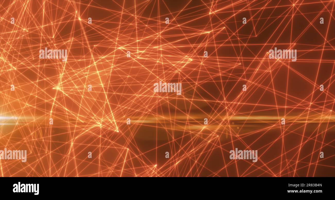 Abstract orange lines glowing high tech digital energy abstract ... Abstract orange lines glowing high tech digital energy abstract ...