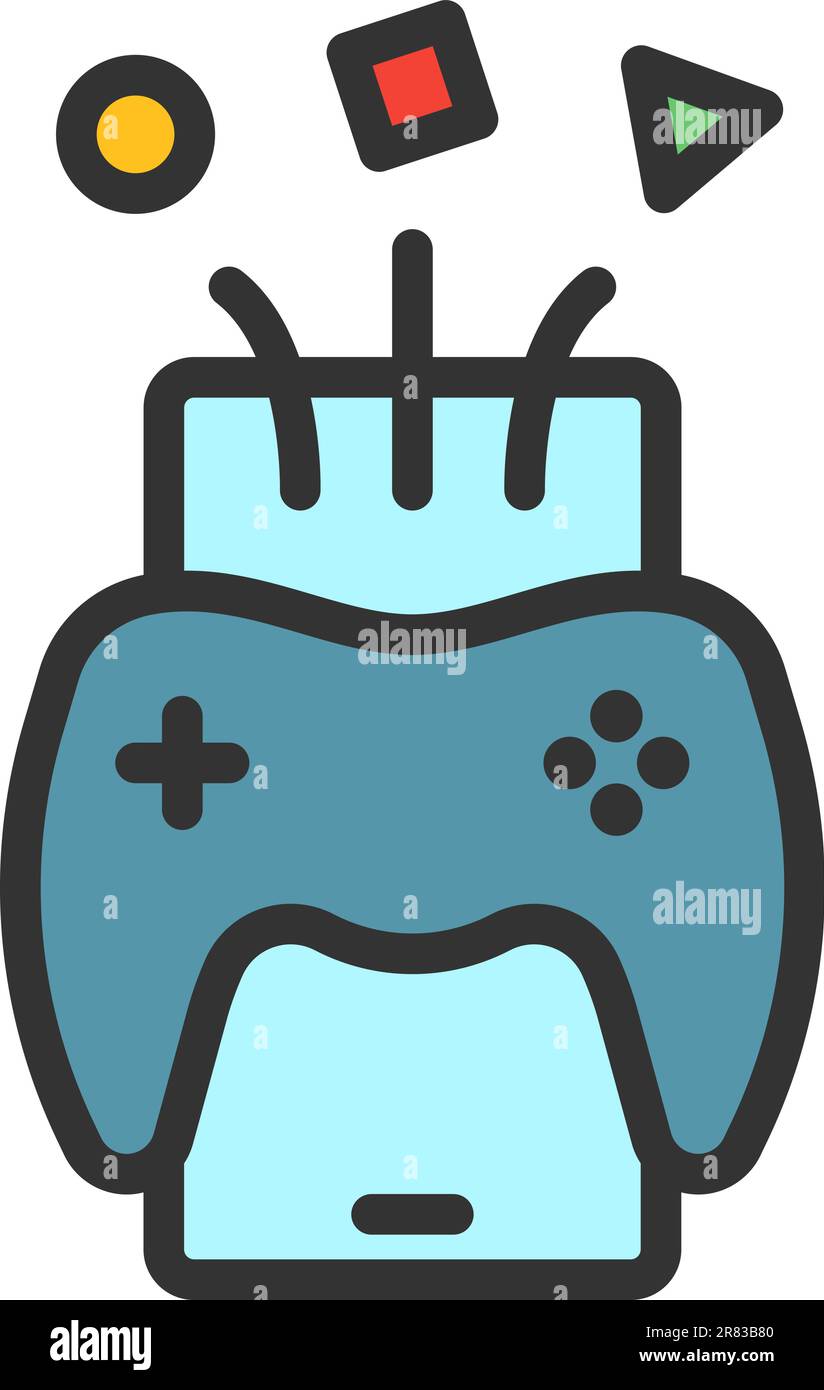 Mobile Game Icon Vector