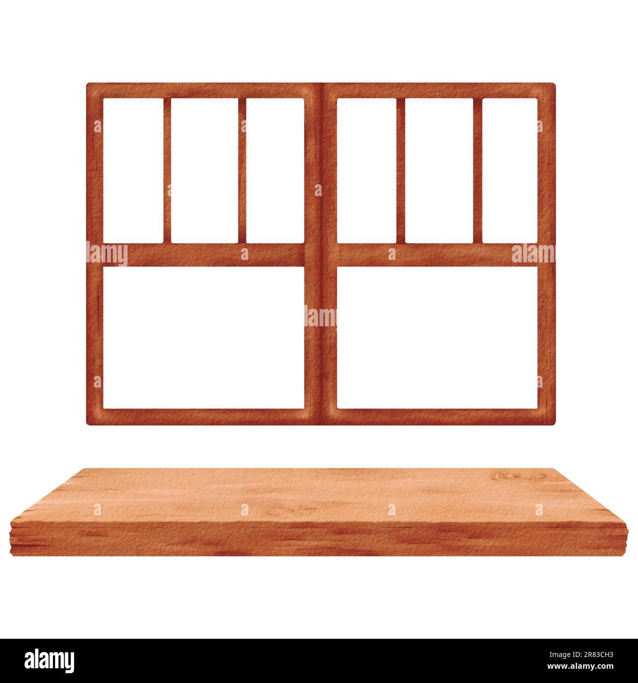 Elements Of The Interior Of An Apartment House Kitchen Bedroom Wood Window Sill Shelf