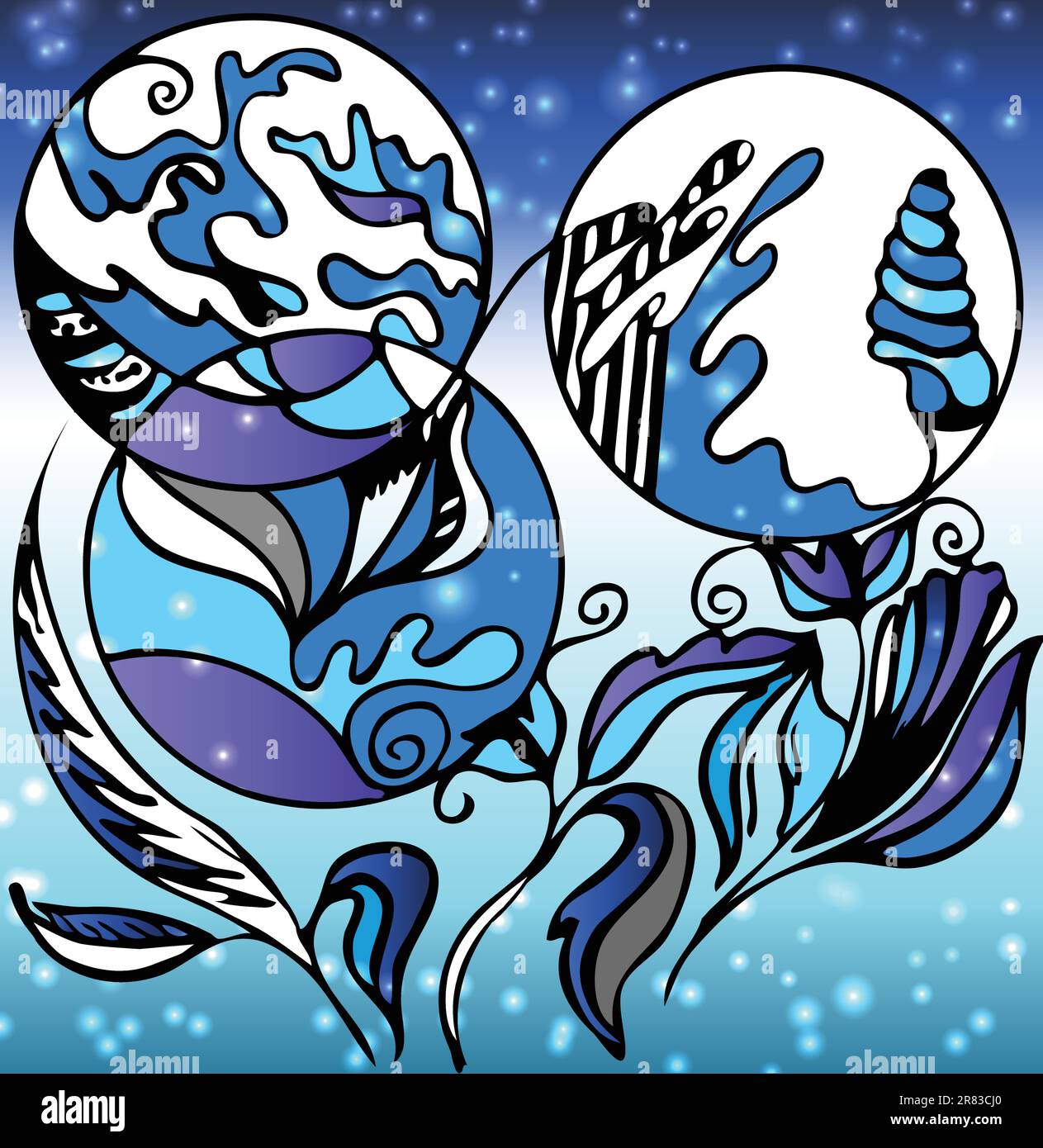 Beautiful forms Stock Vector Images - Alamy