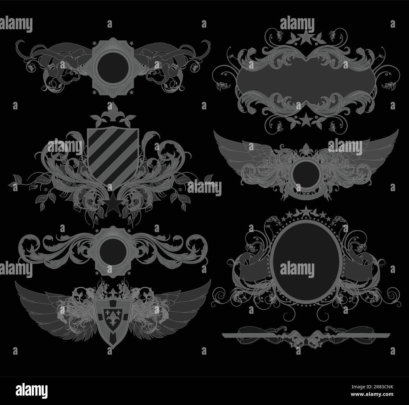 Medieval style elements hi-res stock photography and images - Alamy