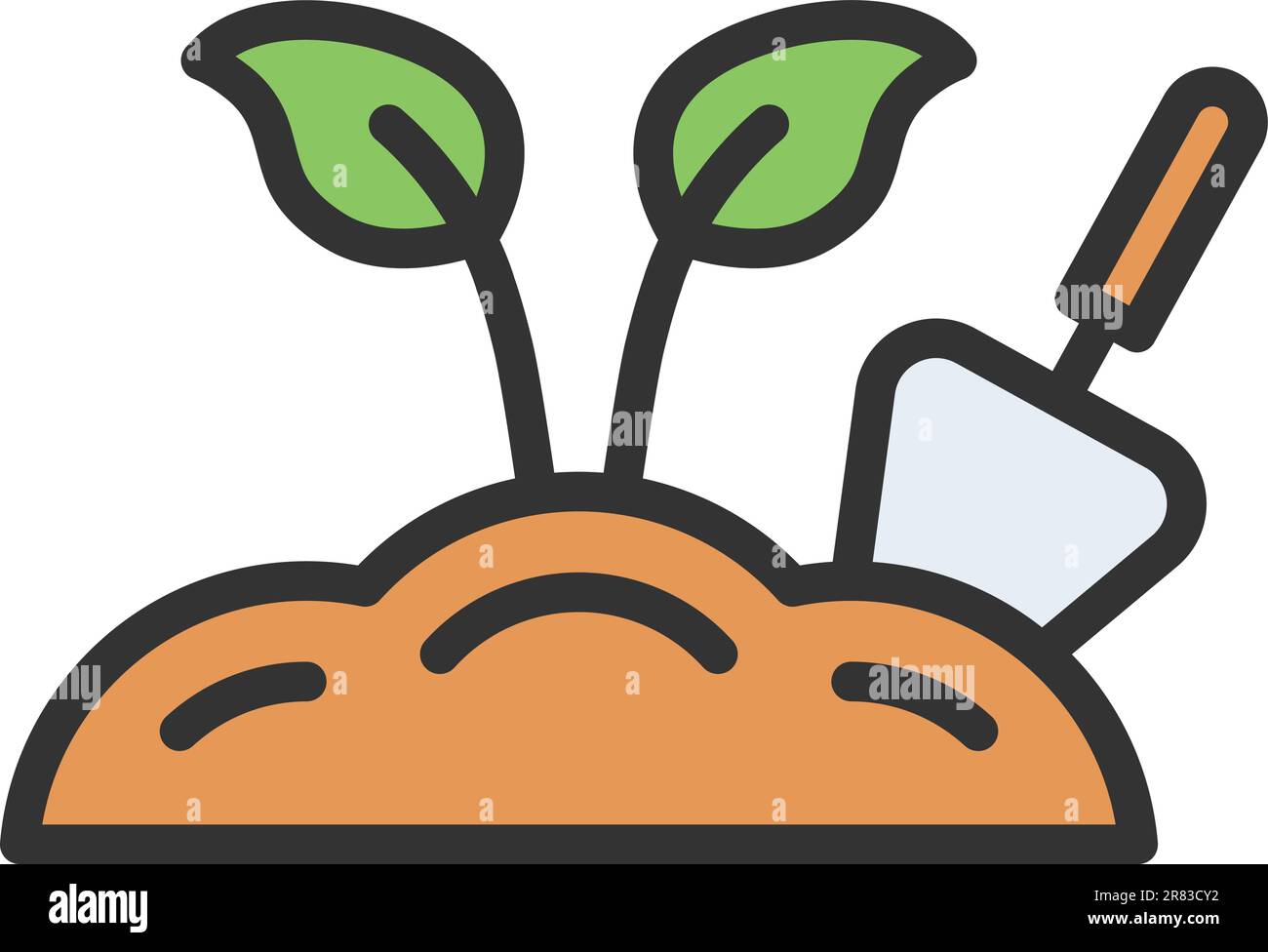 Planting icon vector image Stock Vector Image & Art - Alamy