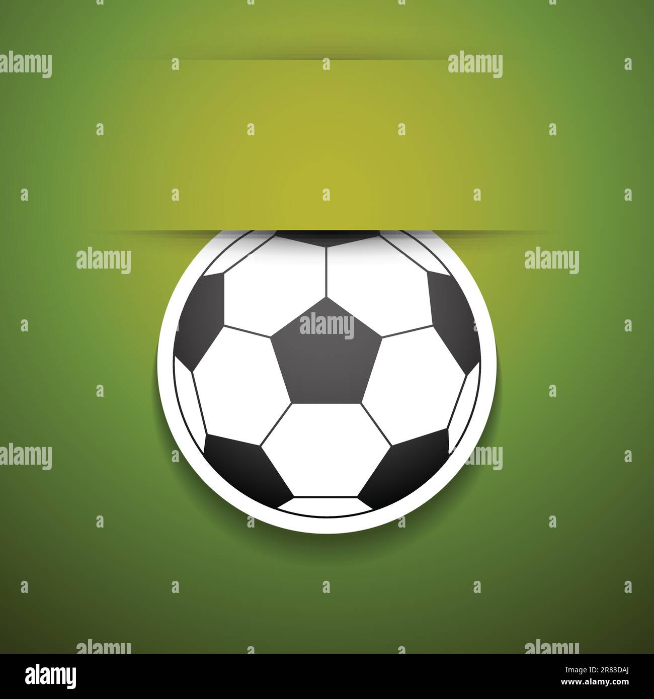 Football vector image Stock Vector Images - Alamy