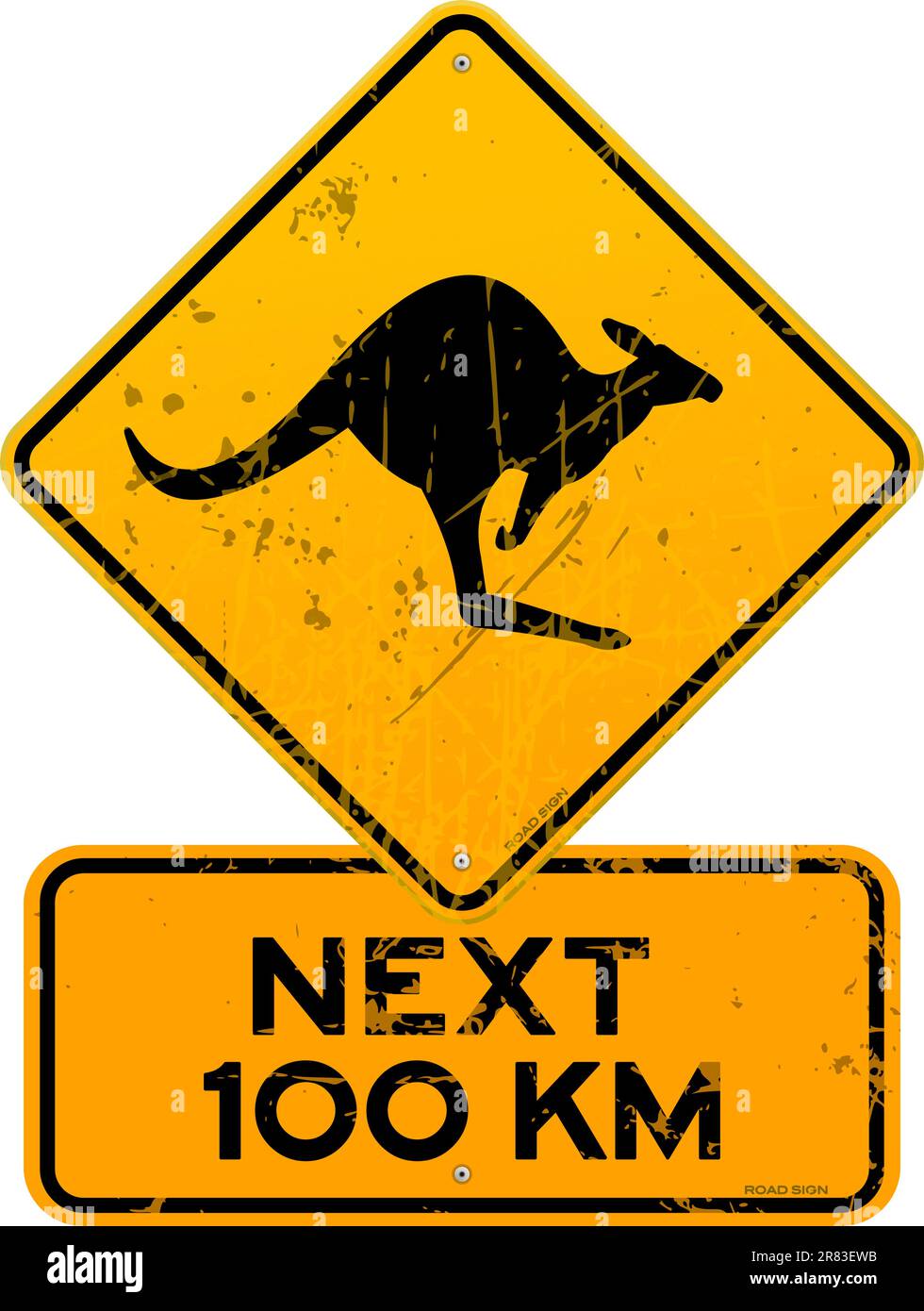 Australian warning notice Stock Vector Images - Alamy